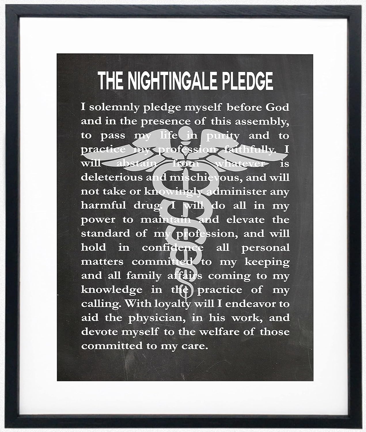 Amazon.com: Nurse Graduation Gift Poster - Gift For Nurse Framed The ...