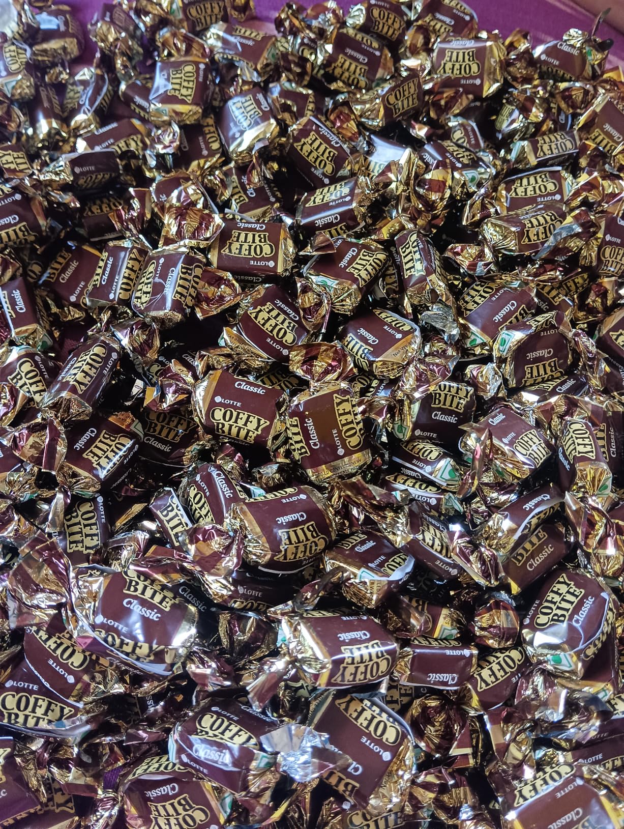 Lotte Coffy Bite Classic Jar, 836gm (760g+76g Free) : Amazon.in ...