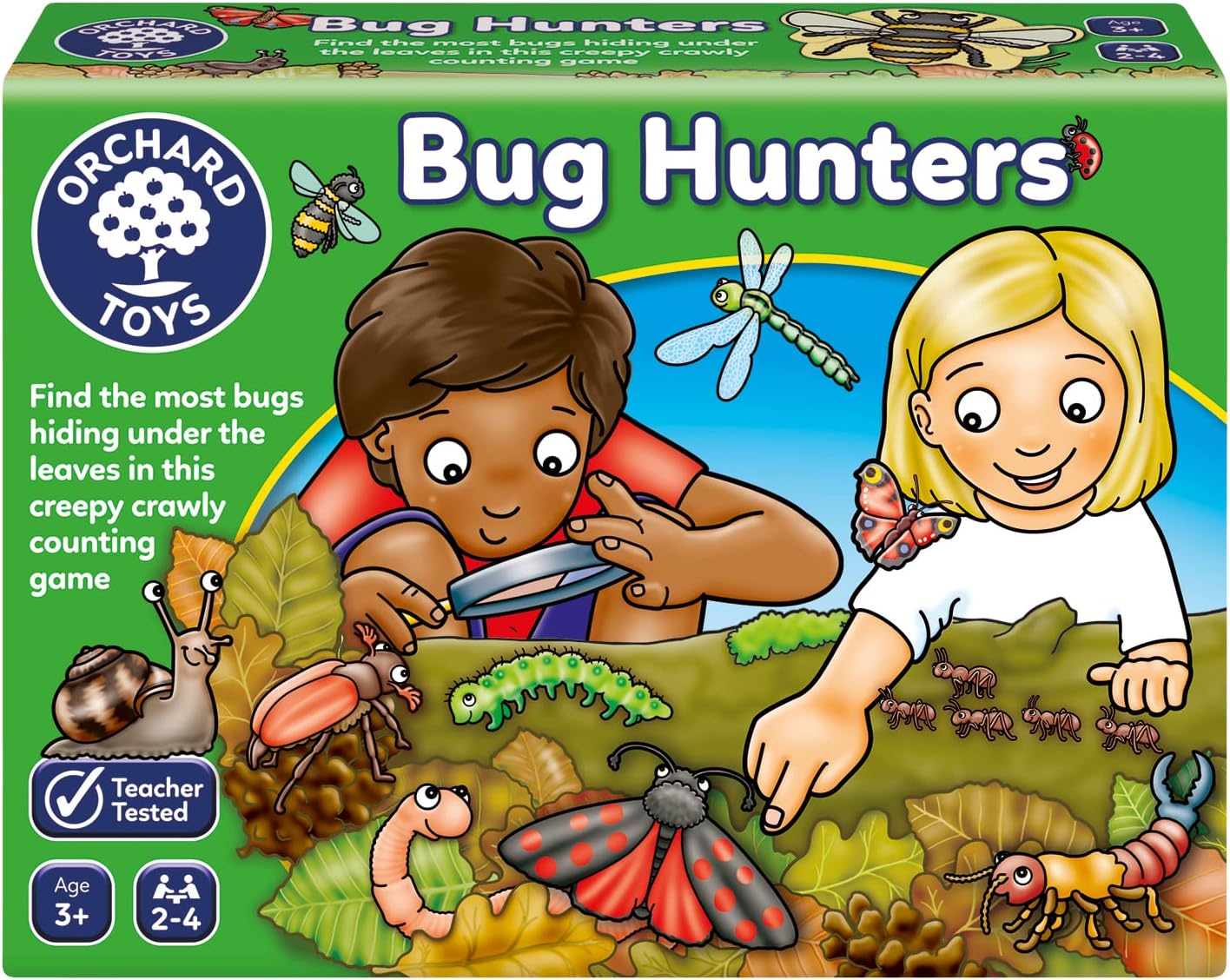 Orchard Toys Bug Hunters Game, A fun nature themed number and counting ...