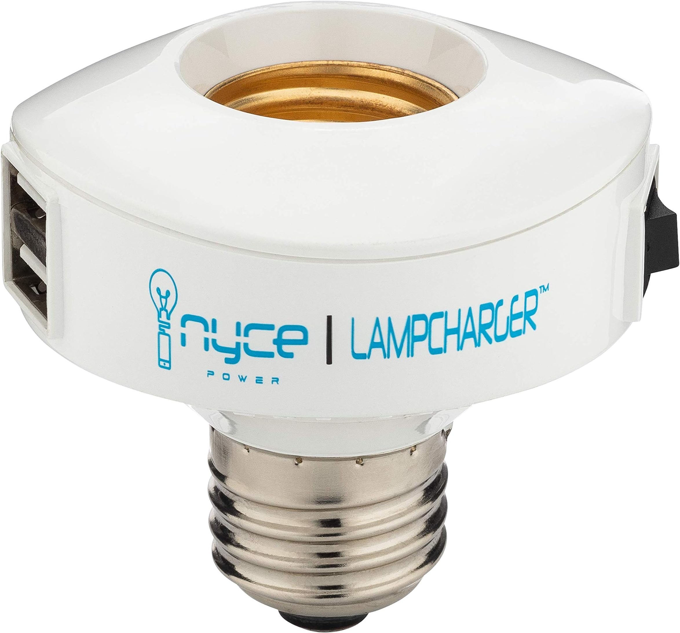 Amazon.com: Nyce Power LampCharger Light Bulb Socket Adapter, Light ...