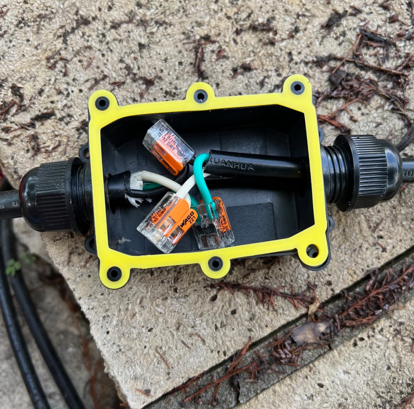 $3/mo - Finance Waterproof IP68 External Junction Box, 2 Way Plug Line ...