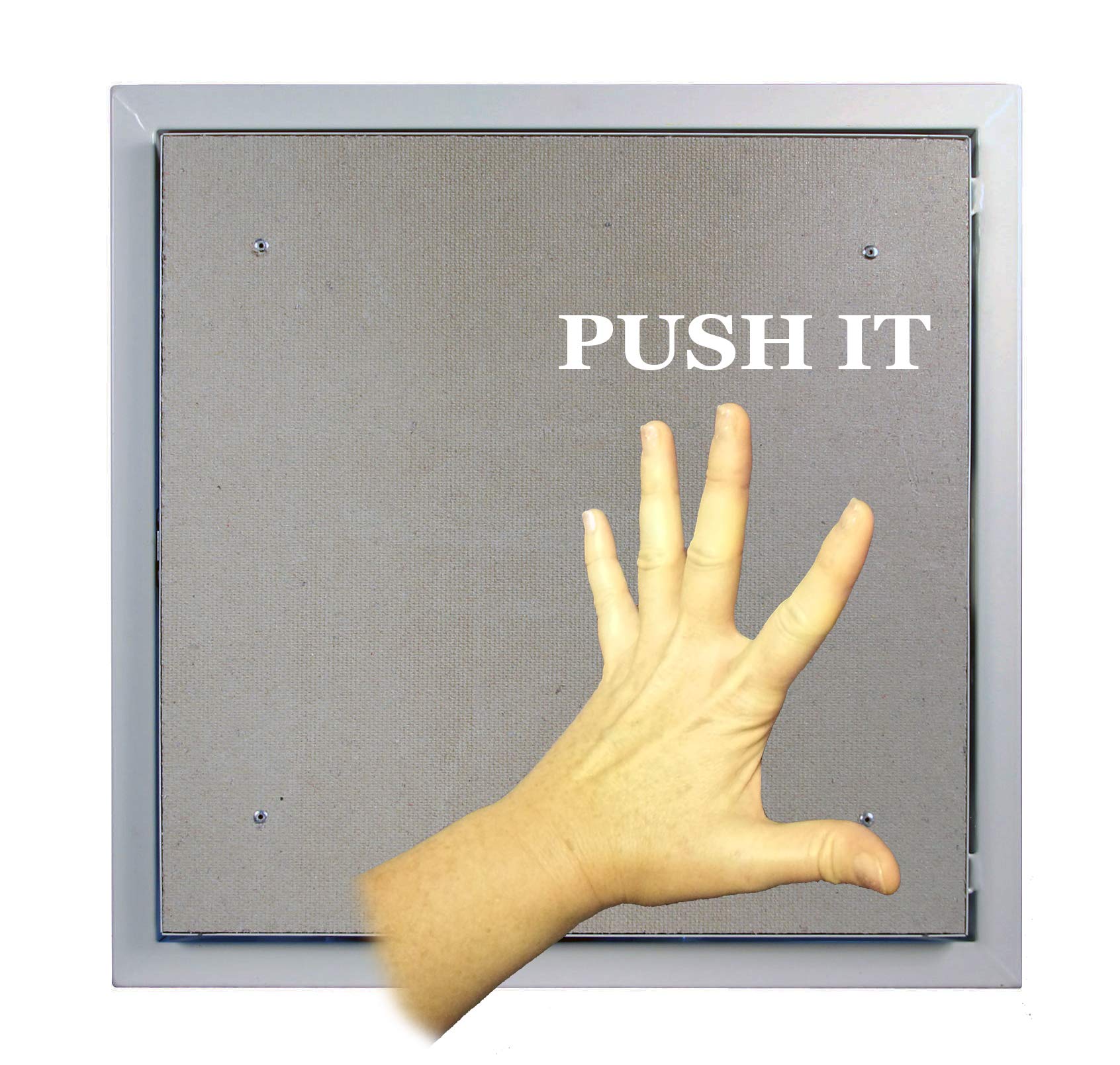 Buy Access Panel 400mm x 600mm Steel Hidden Magnetic Pushing Under ...