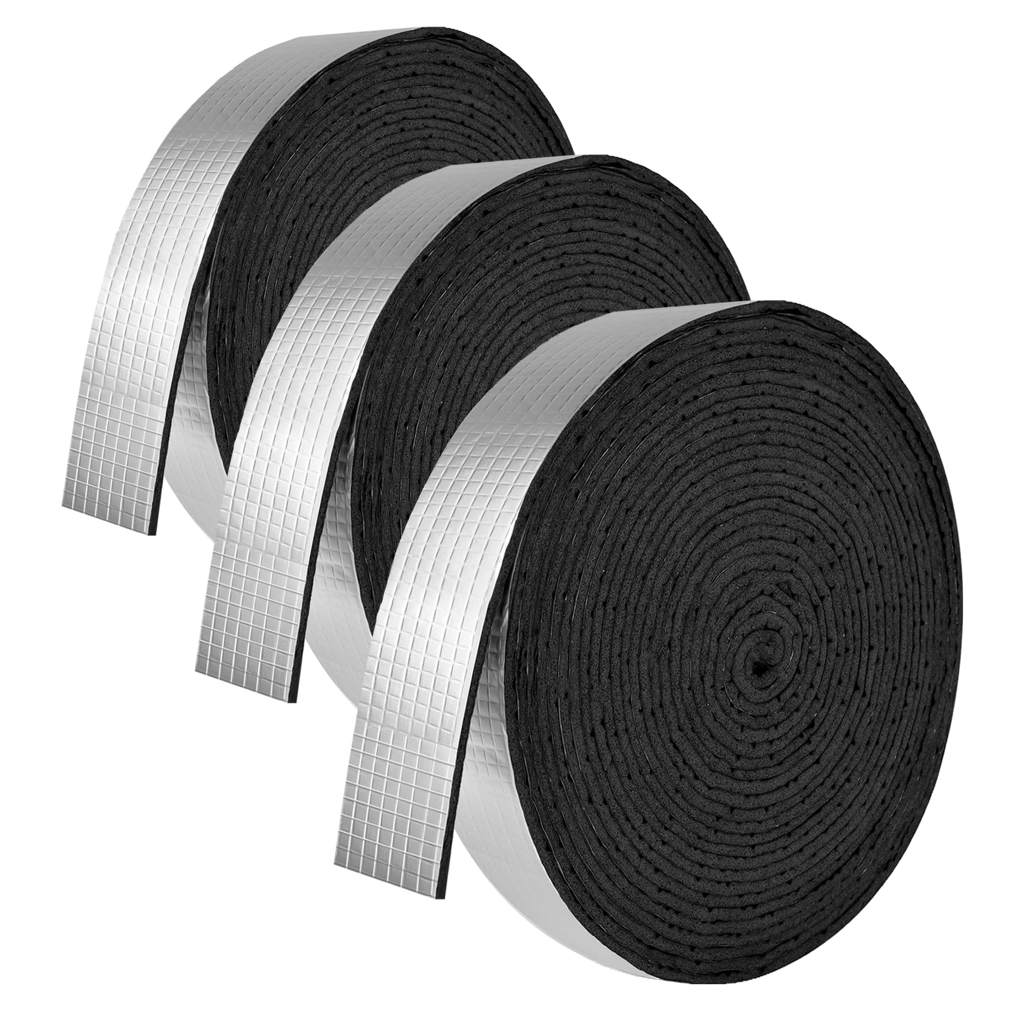 3 PCS Pipe Insulation Wrap, 33ft Outdoor Pipe Insulation Self-Adhesive ...