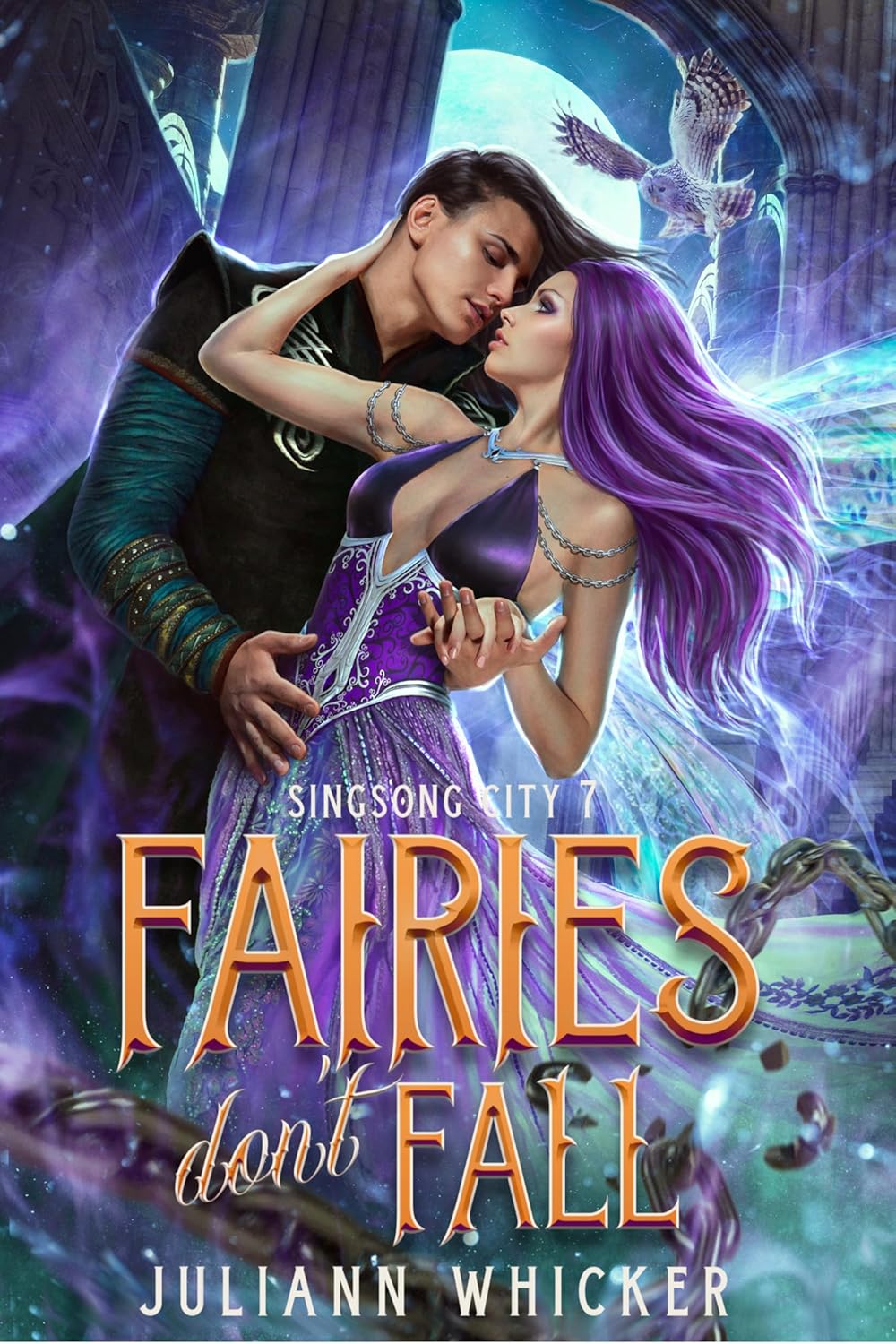Fairies Don't Fall: An Urban Fantasy Romantic Comedy (Singsong City Book 7) eBook : Whicker ...