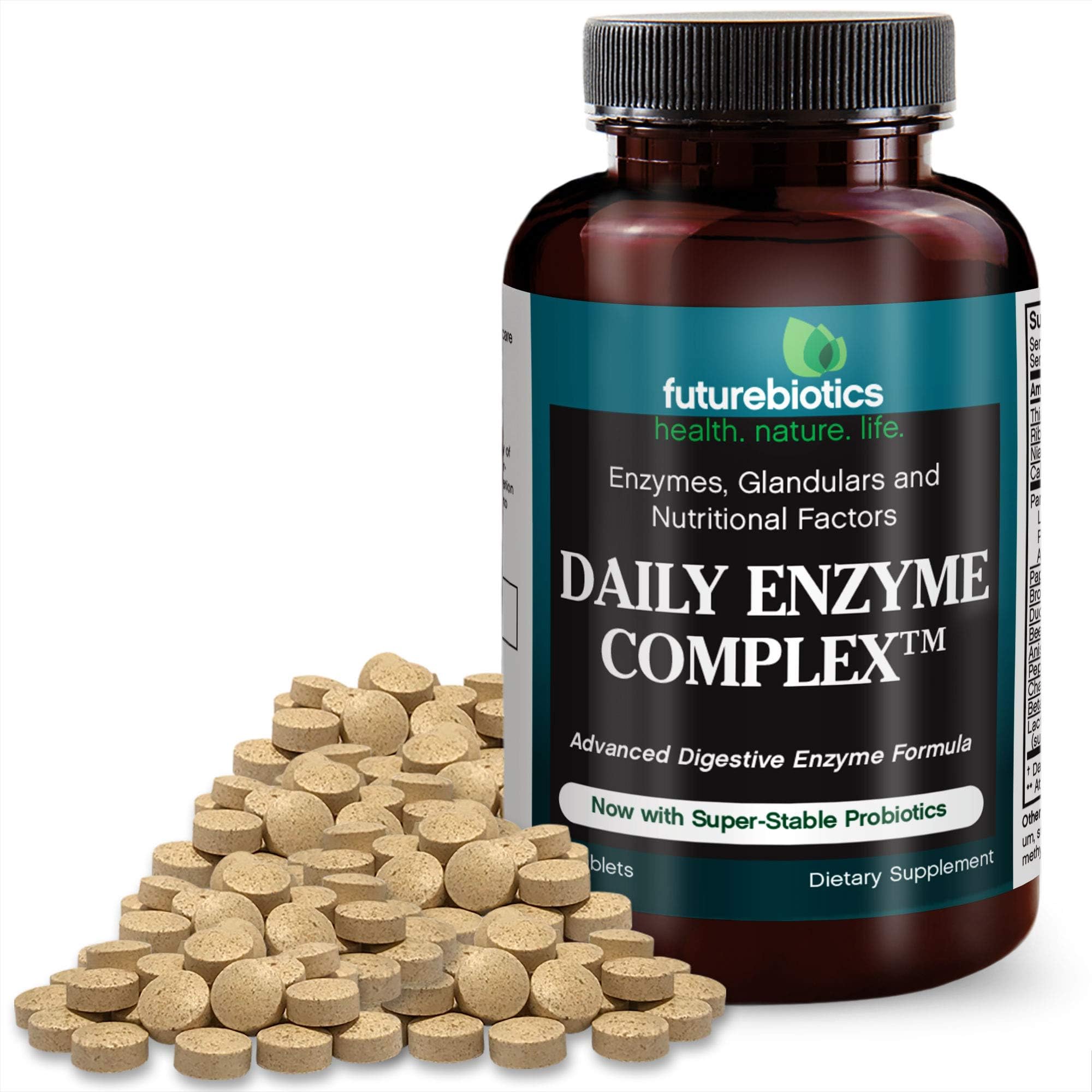 Amazon.com: Futurebiotics Daily Enzyme Complex, 75 Tablets : Health ...