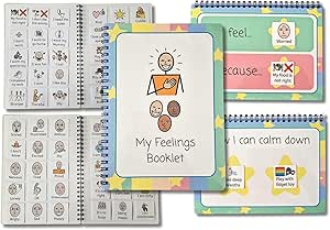 Feelings and Emotions Communication Booklet with PECs Cards - Visual ...