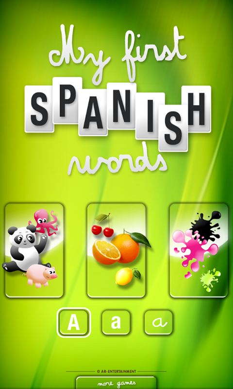 My First Spanish Words - App on Amazon Appstore