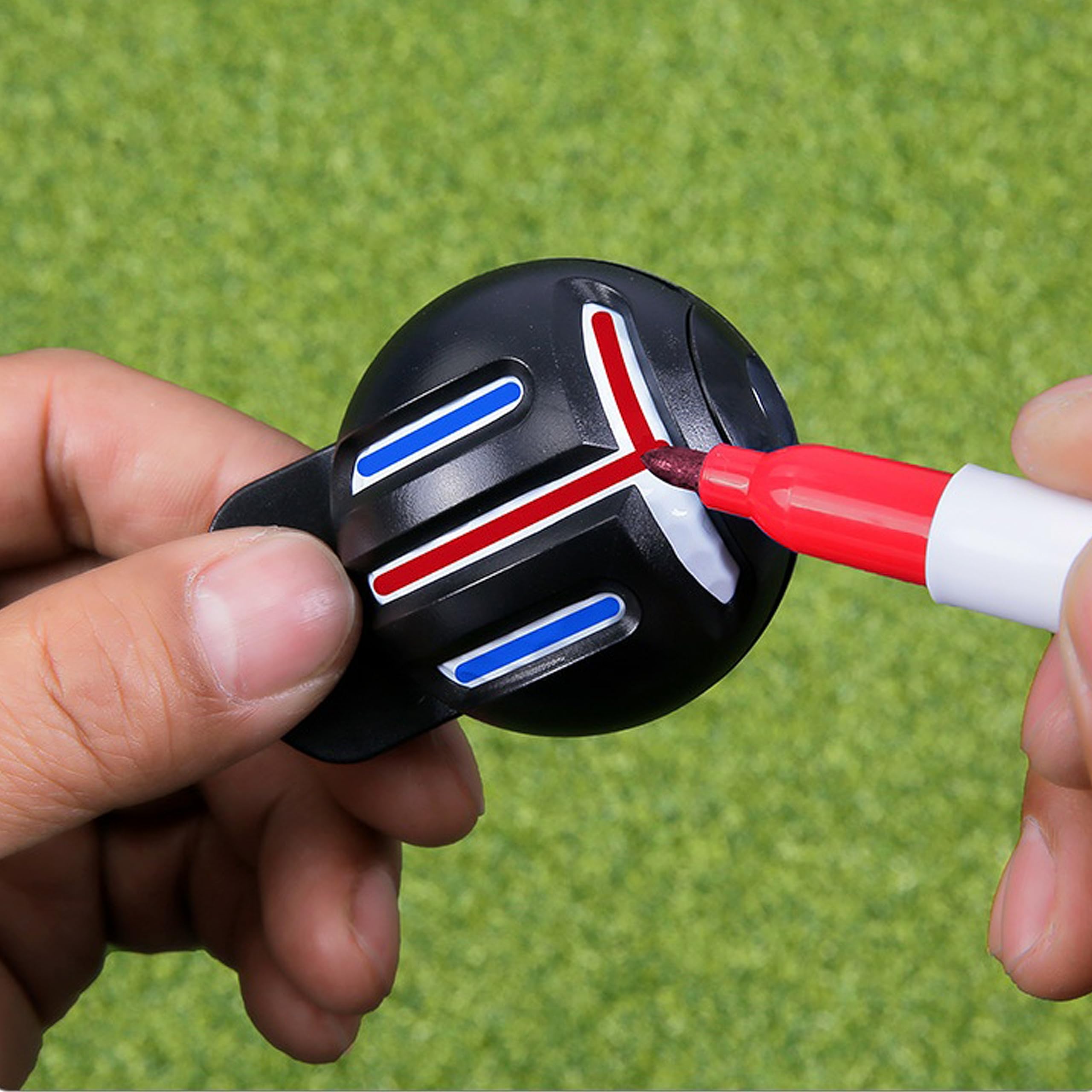 Snapklik.com : Golf Ball Marker Liner Drawing Marker, Golf Ball Marker ...