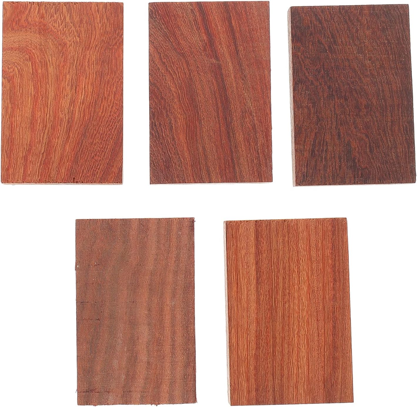 VILLCASE 5pcs Natural Wood DIY Material Blocks for Creative Crafts ...