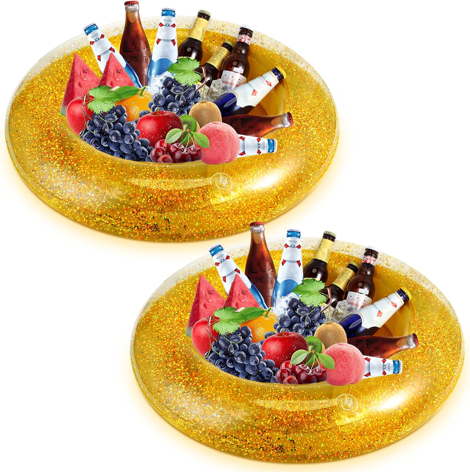 Amazon.com: meekoo 2 Pcs 24 Inches Inflatable Serving Bar Salad Ice ...