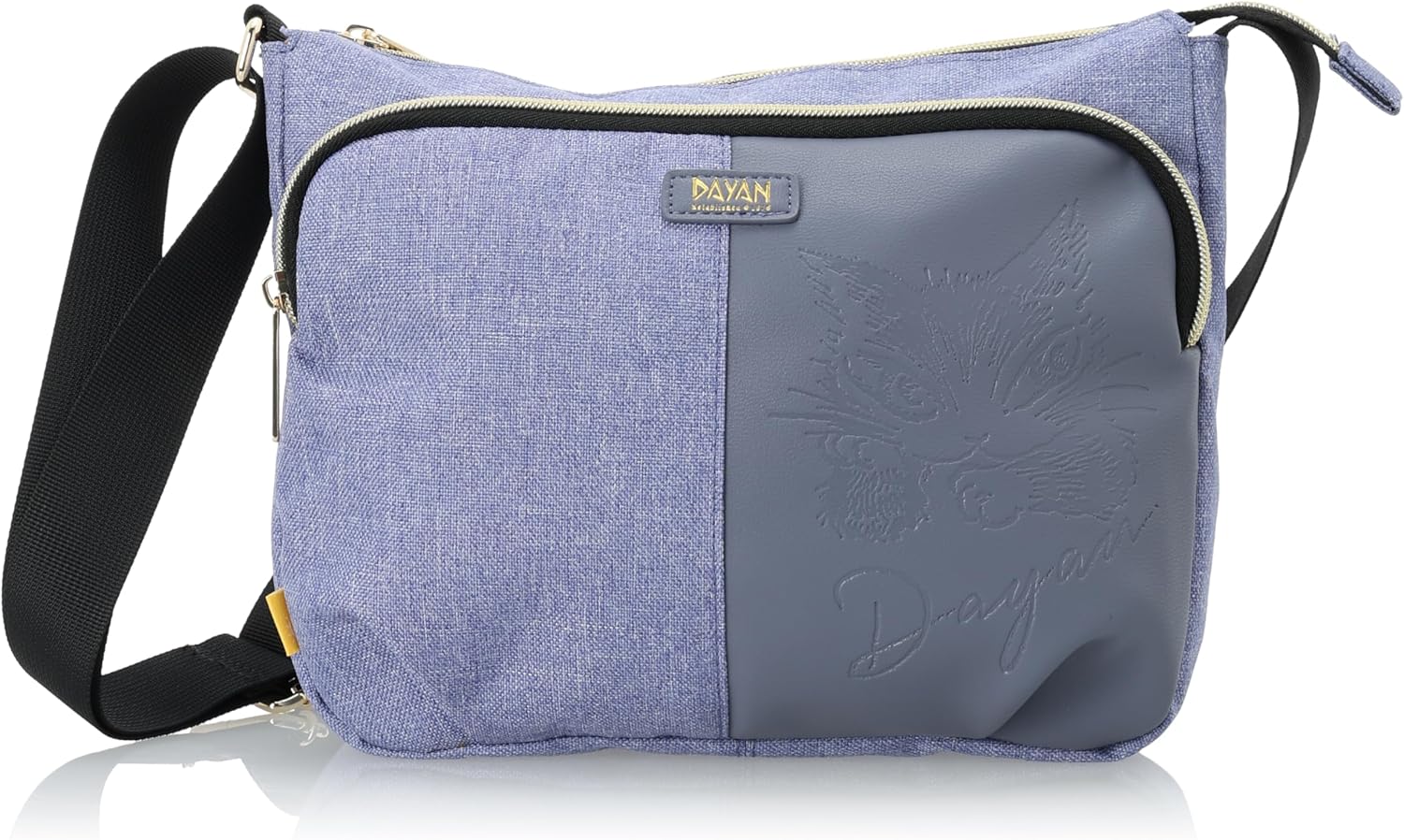 Amazon | [わちふぃーるど] 企画製造T2O ショルダーバッグ レディース 小さめ 斜めがけ 猫 ねこ柄 ネコのダヤン WTMC-01 ラベンダー | わちふぃーるど ...