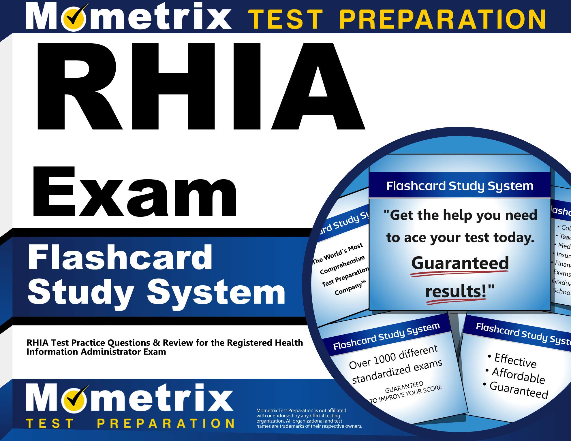 RHIA Exam Flashcard Study System: RHIA Test Practice Questions & Review ...