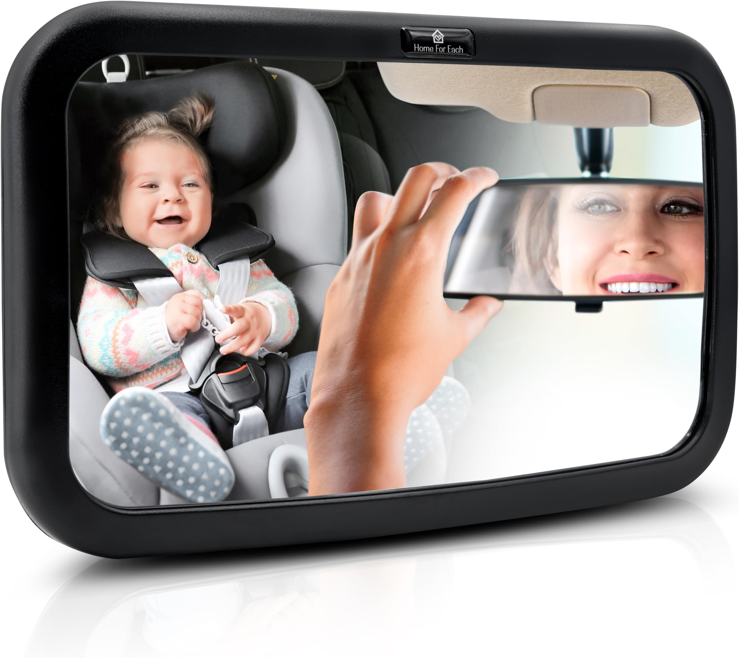 Amazon.com : Direct Eye Contact Baby Car Mirror - Baby Essentials for ...