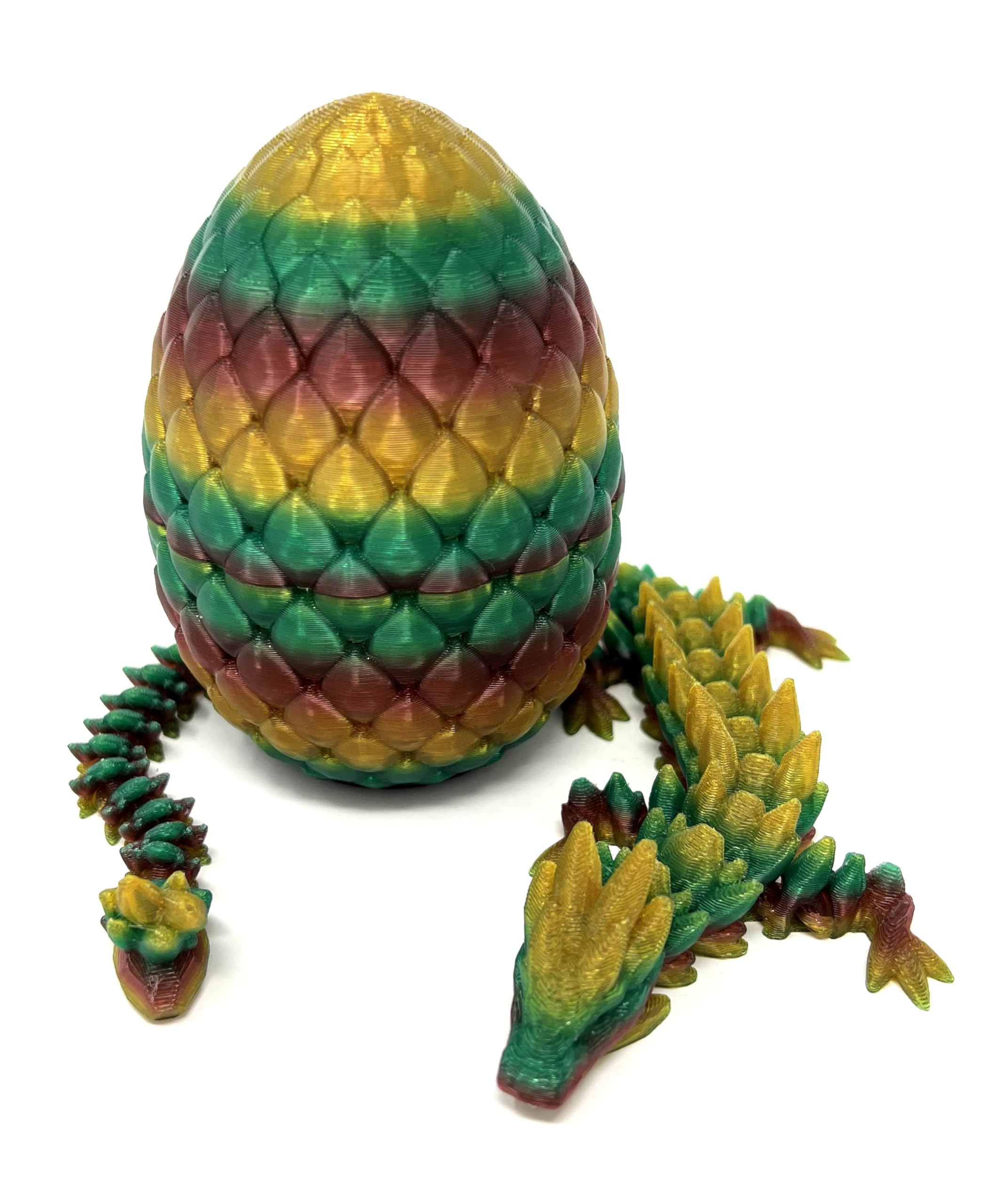 Amazon.com: Munnygrubbers - Small 12" Crystal Dragon Fidget Toy with ...