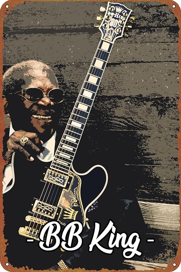 Amazon.com : bb king quotes art poster Poster Vintage Tin Sign for Bar ...