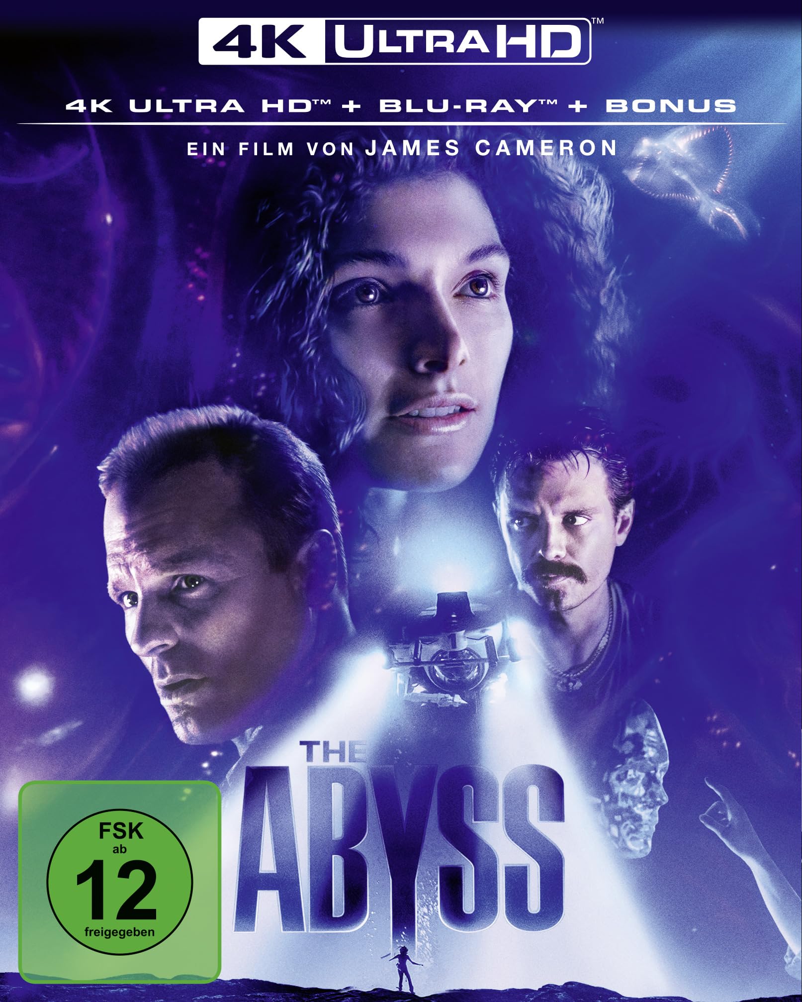 Amazon: Abyss - Abgrund des Todes, 1 4K UHD-Blu-ray + 2 Blu-ray: DVD et Blu-ray: Blu-ray