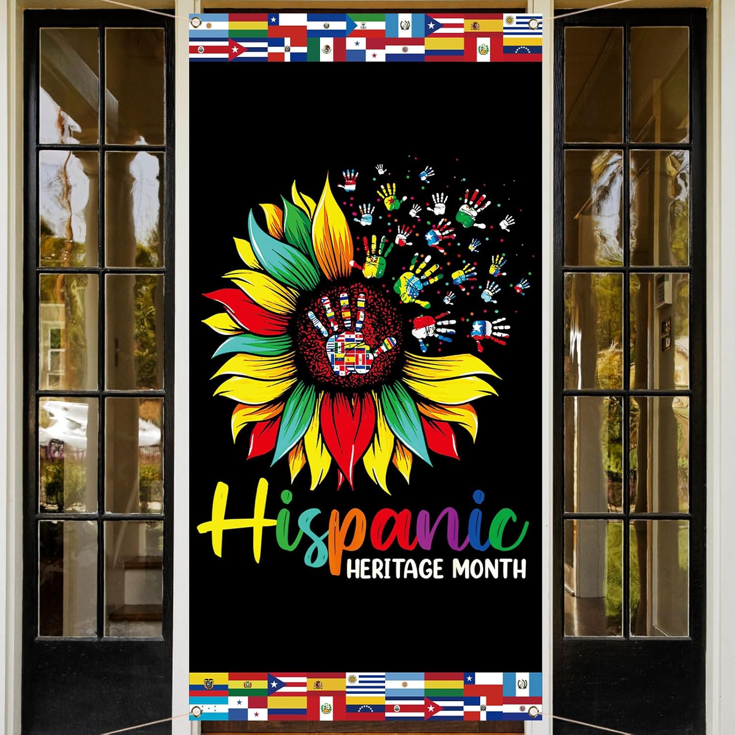 Nepnuser Cubierta de puerta del mes de la herencia hispana nacional 21 ...