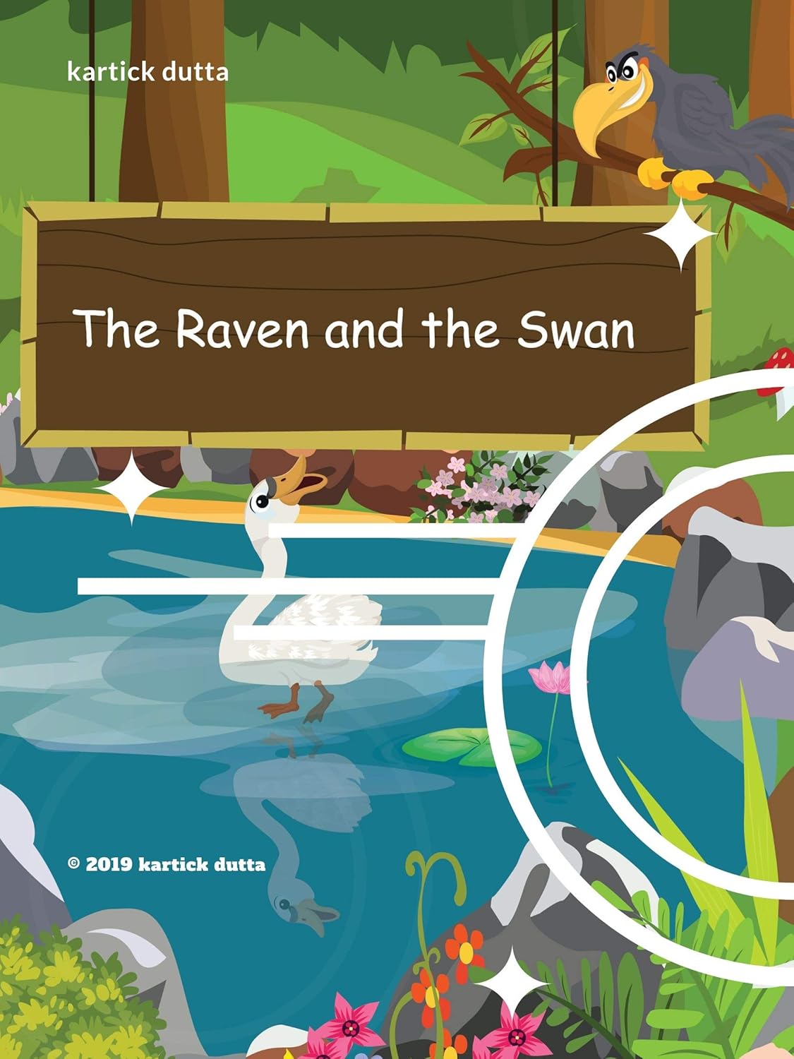 The Raven and The Swan - Fables of Aesop : Moral Story for Children ...