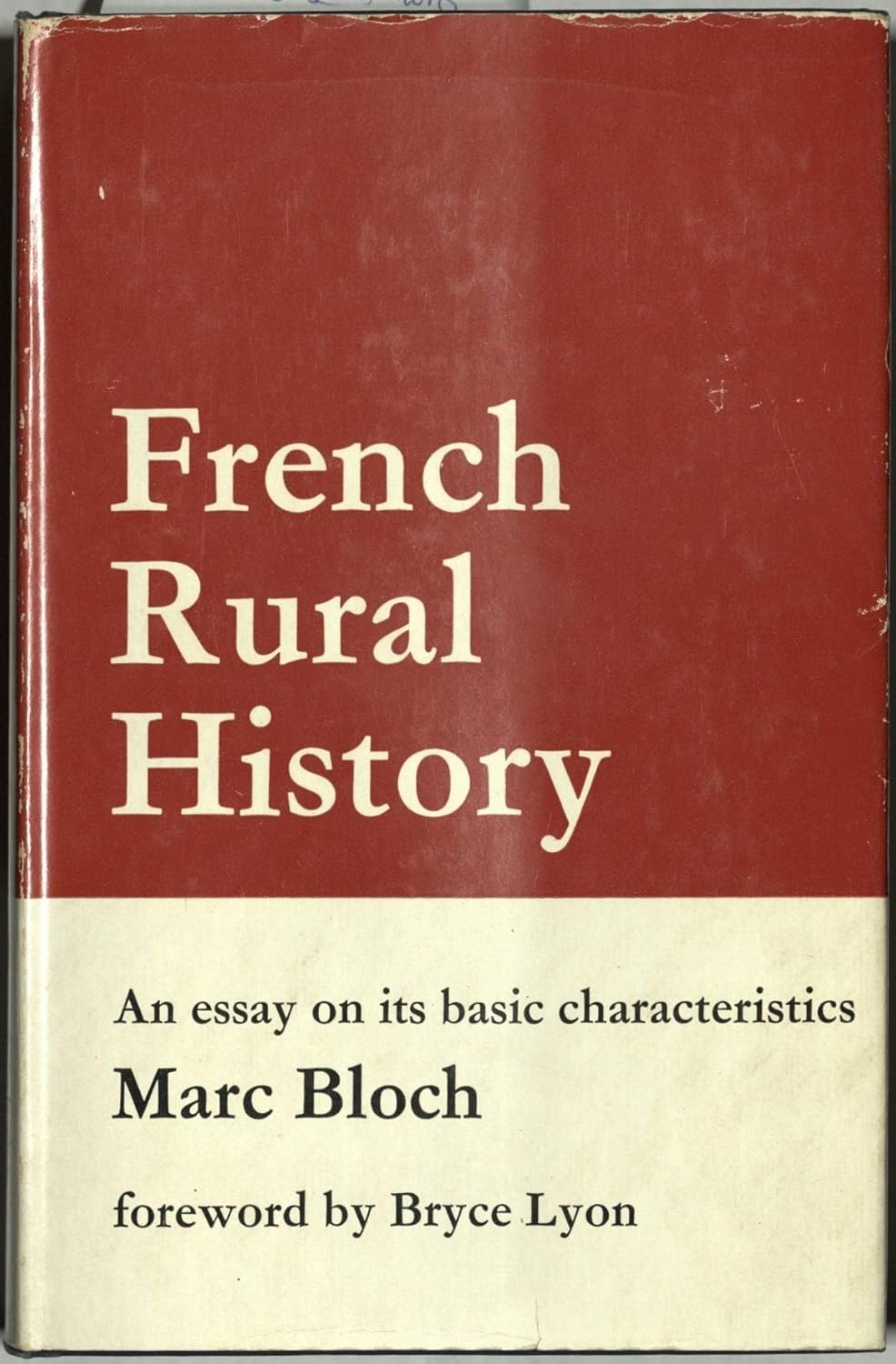 Bloch: French Rural History (Cloth): BLOCH: 9780520001275: Amazon.com ...