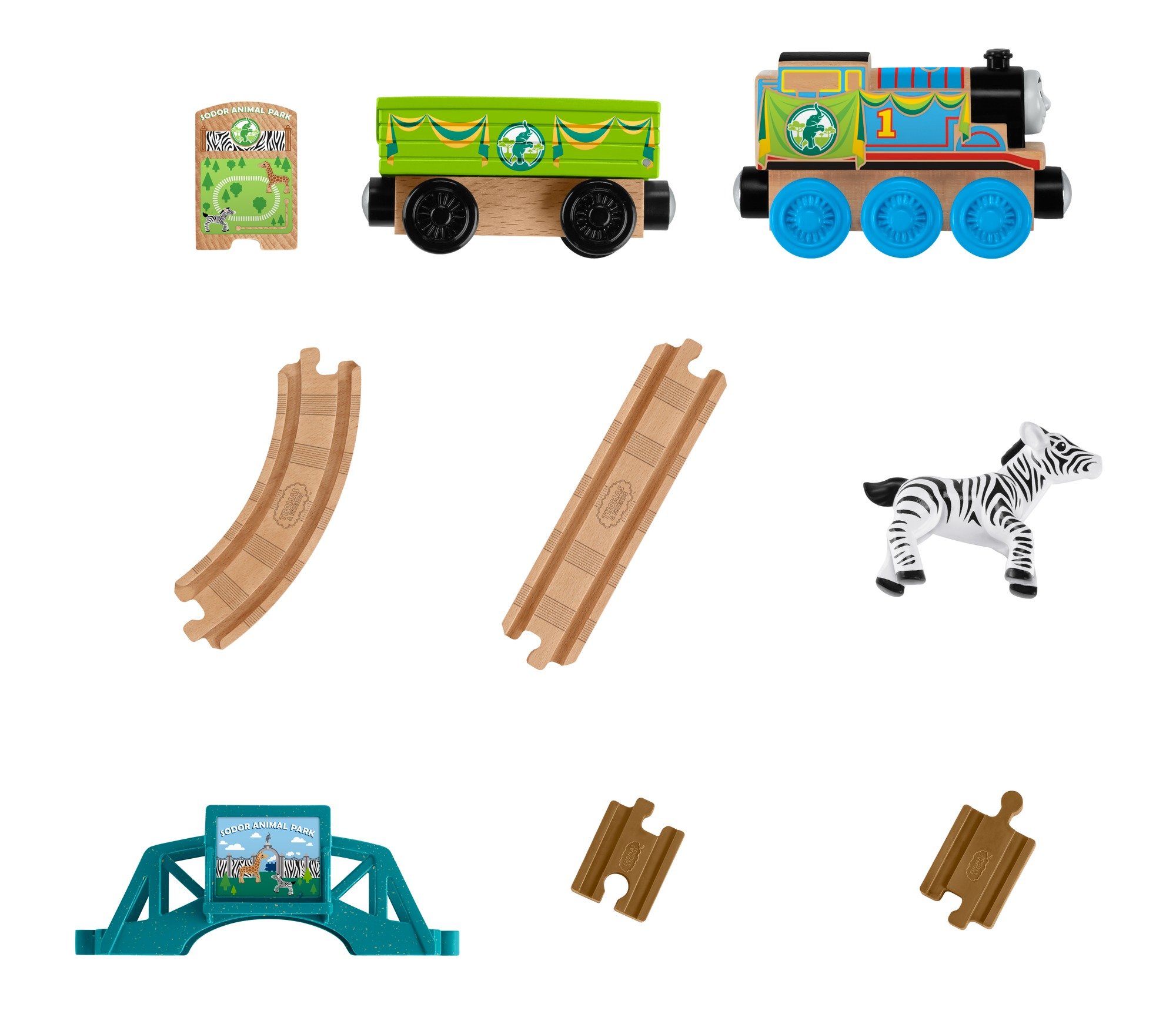 Buy Thomas Friends FKF51 Wood Animal Park Set Thomas The Tank Engine buy-thomas-friends-fkf51-wood-animal-park-set-thomas-the-tank-engine