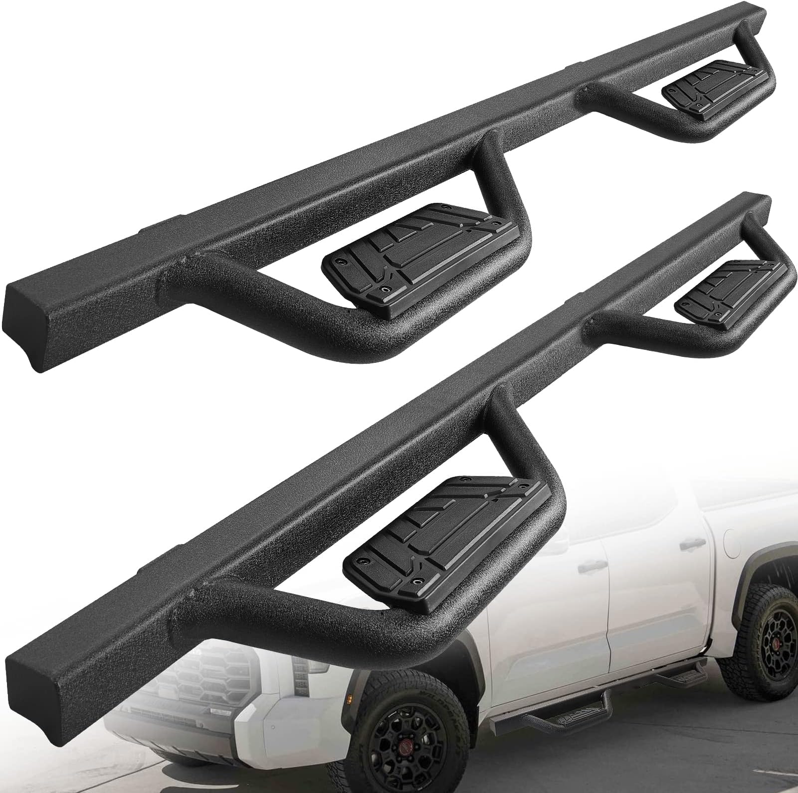 SMANOW Running Boards Side Steps Nerf Bars Compatible with 2009-2018 ...