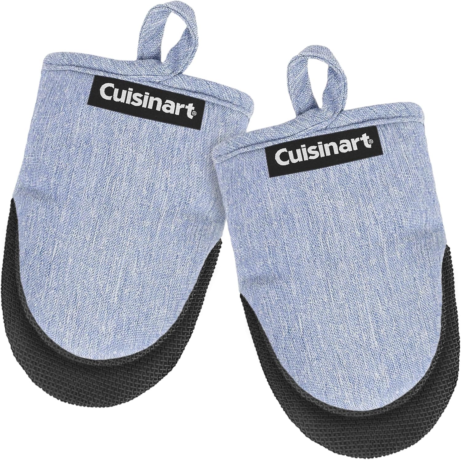 Amazon.com: Cuisinart Mini Oven Mitts – 5.5” x 7” Heat-Resistant ...