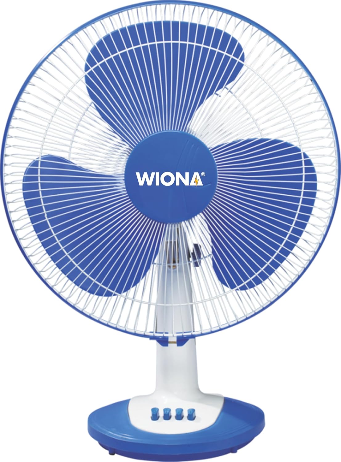 Buy WIONA Table Fan Opal Plus,Hi Speed, 400 mm, 2 Years warranty, Blue ...