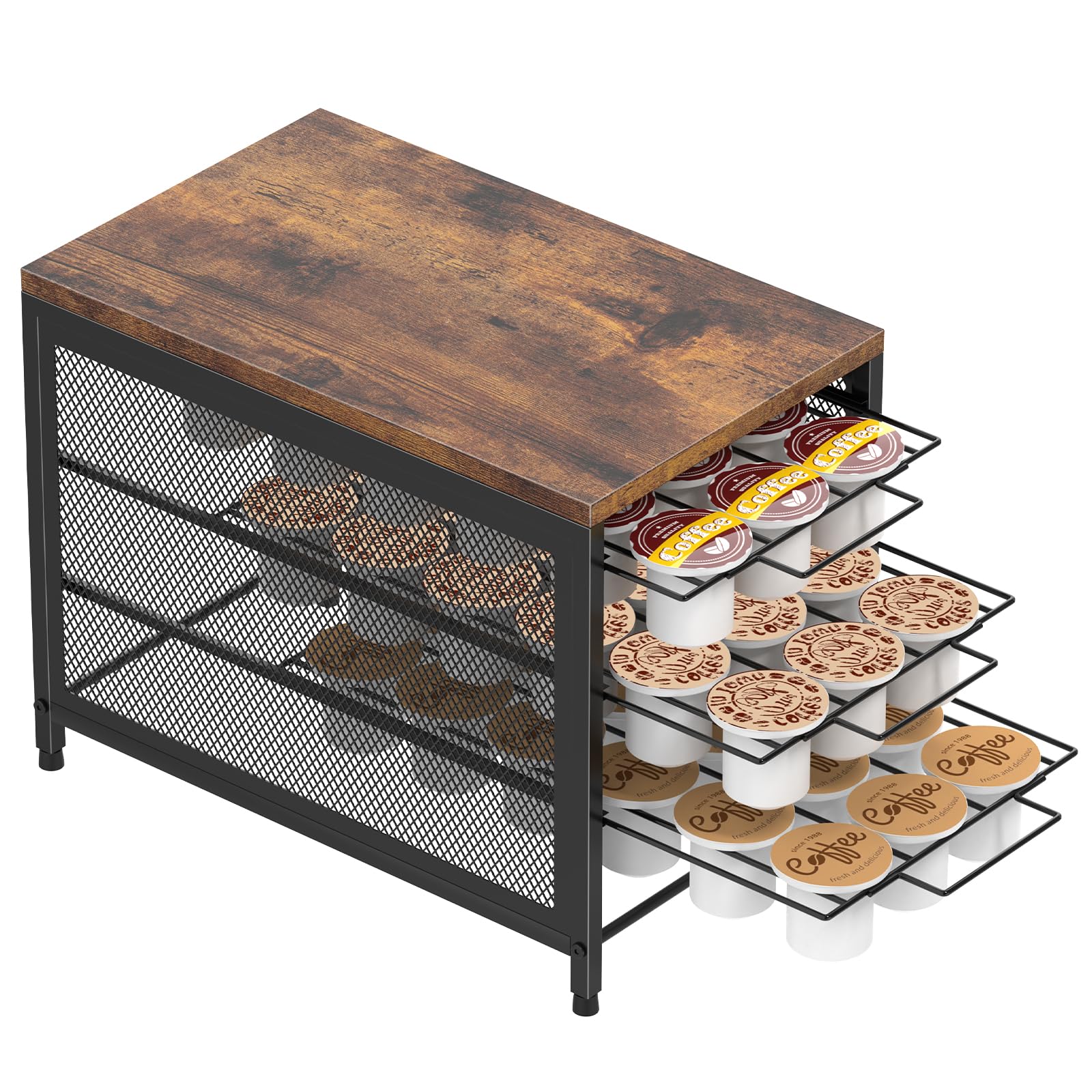 Amazon.com: NANANARDOSO Coffee Pod Holder For Counter, 3 Tier Coffee ...