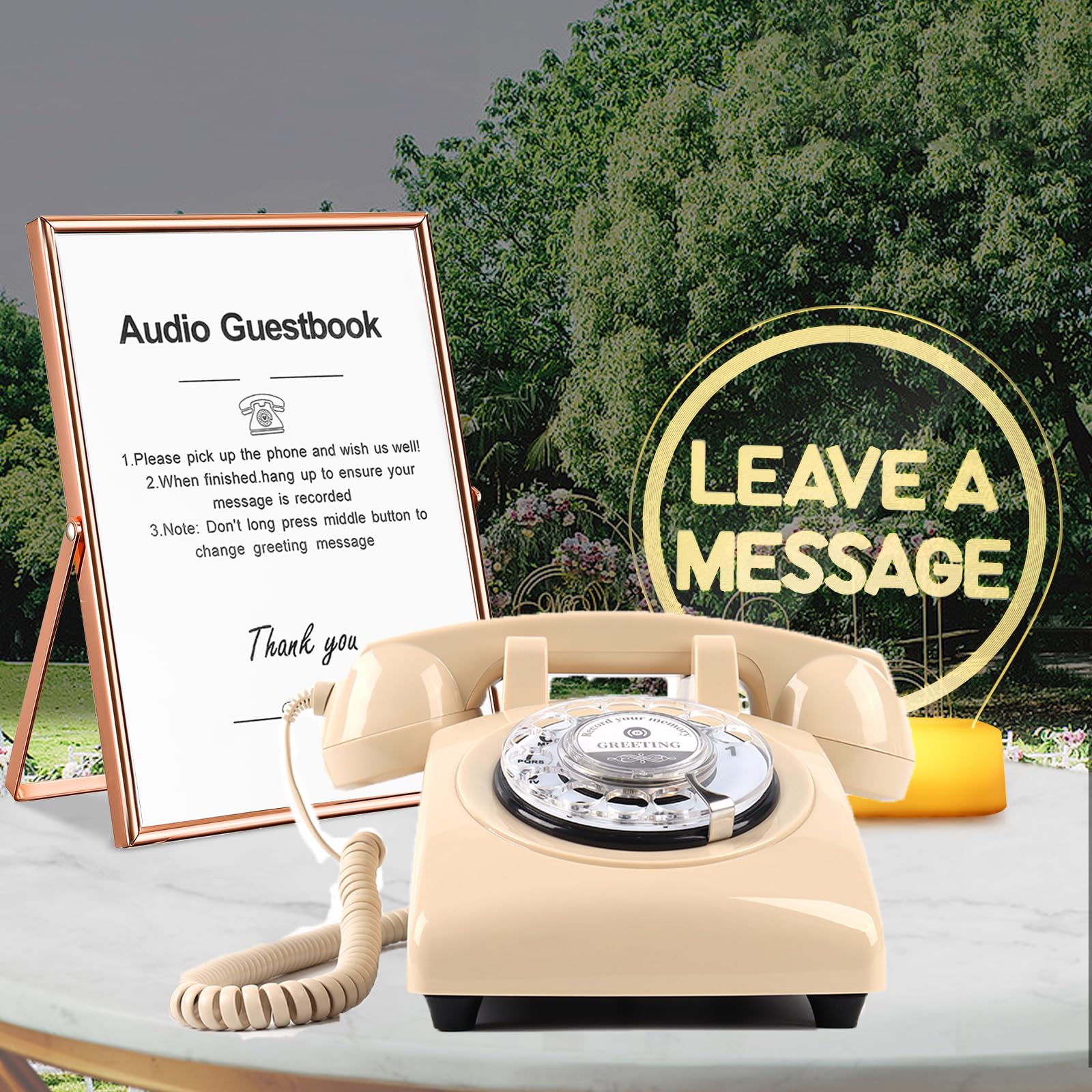 Telephone wedding guest book 60 photos - Astyledwedding.com