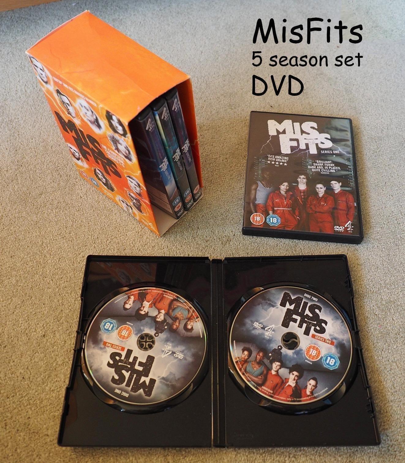 Misfits: Series - Season 1 - 2 - 3 - 4 - 5 Box Set [Blu-ray]: Amazon.co ...