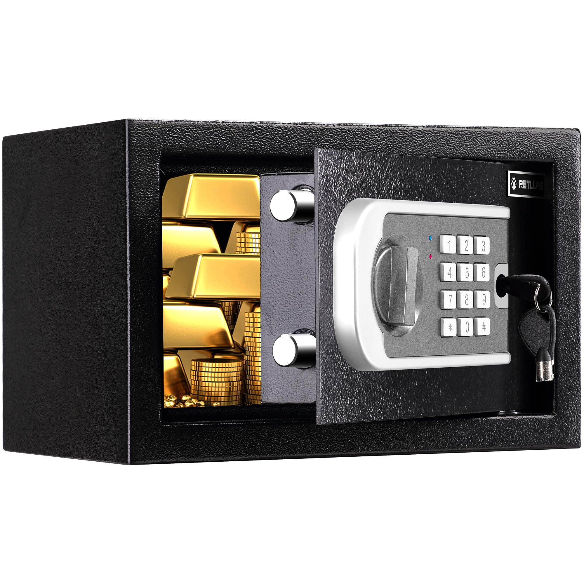 Home Safe Fireproof Waterproof,Fireproof Safe with Digital Keypad ...
