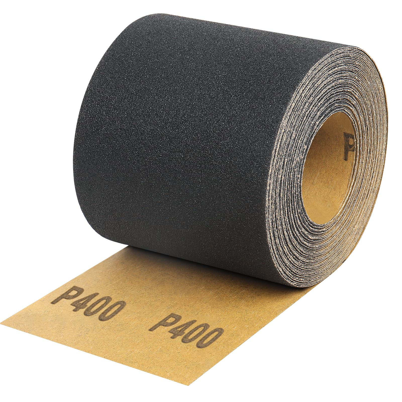 Snapklik.com : 400 Grit Sandpaper Roll, 3-2/3" Wide 11 Yard Wet Dry ...
