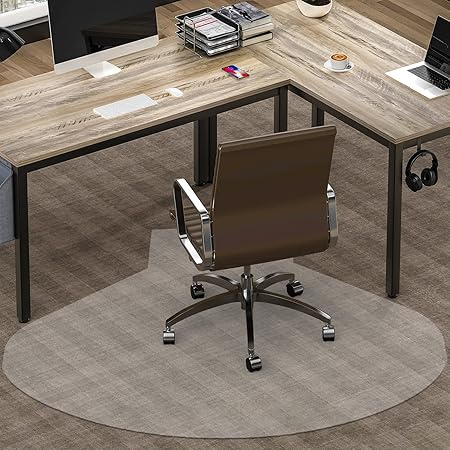 Amazon.com : Office Chair Mat for Hardwood and Under Desk Low-Pile Rug ...