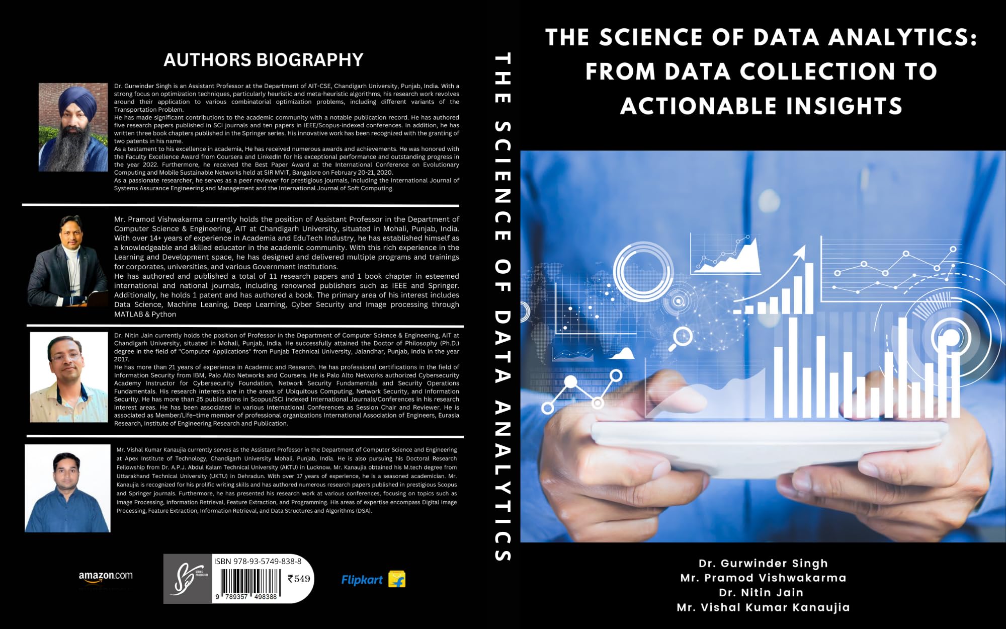 Buy THE SCIENCE OF DATA ANALYTICS: FROM DATA COLLECTION TO ACTIONABLE INSIGHTS Book Online at ...