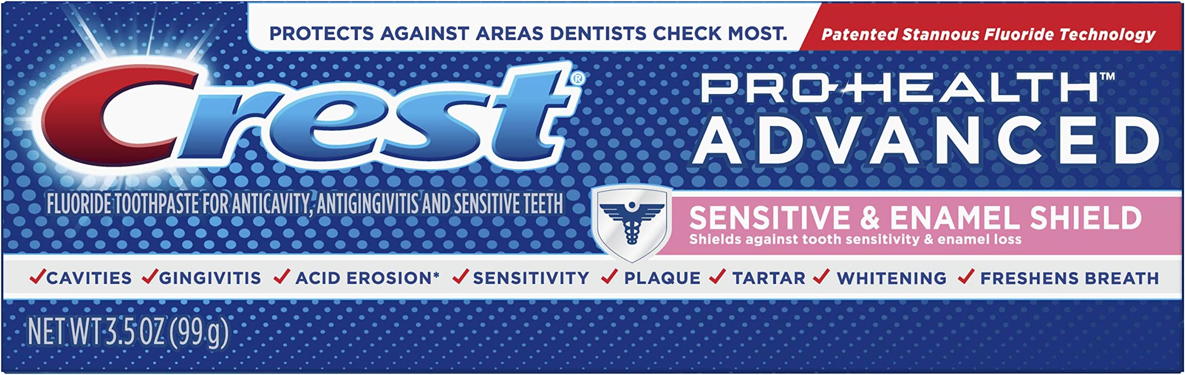 Amazon.com: Crest Pro-Health Advanced Sensitive & Enamel Shield ...