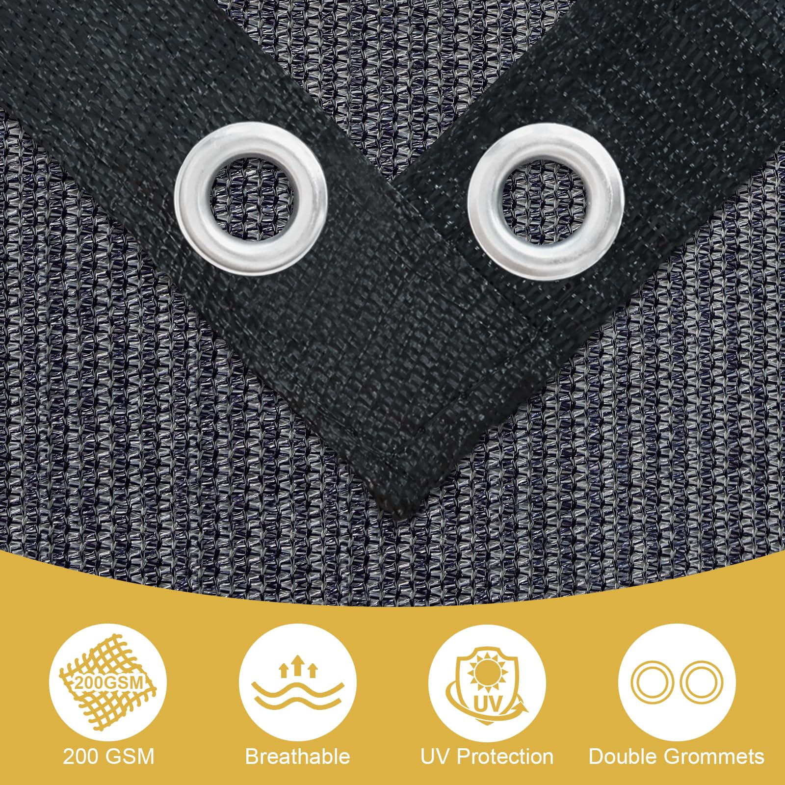 Snapklik.com : Shade&Beyond 90% Sun Shade Cloth