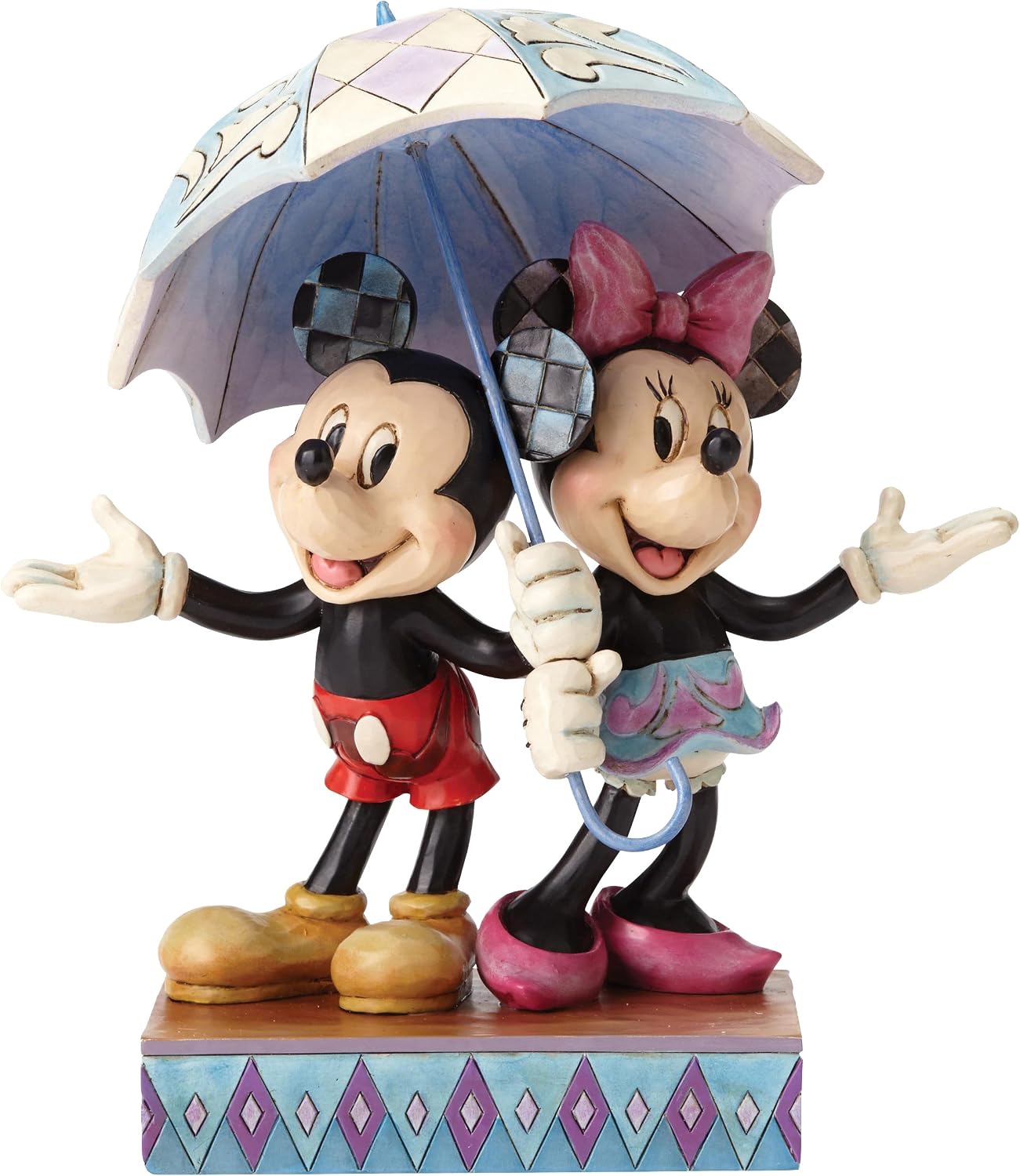 Mickey And Minnie Figurines