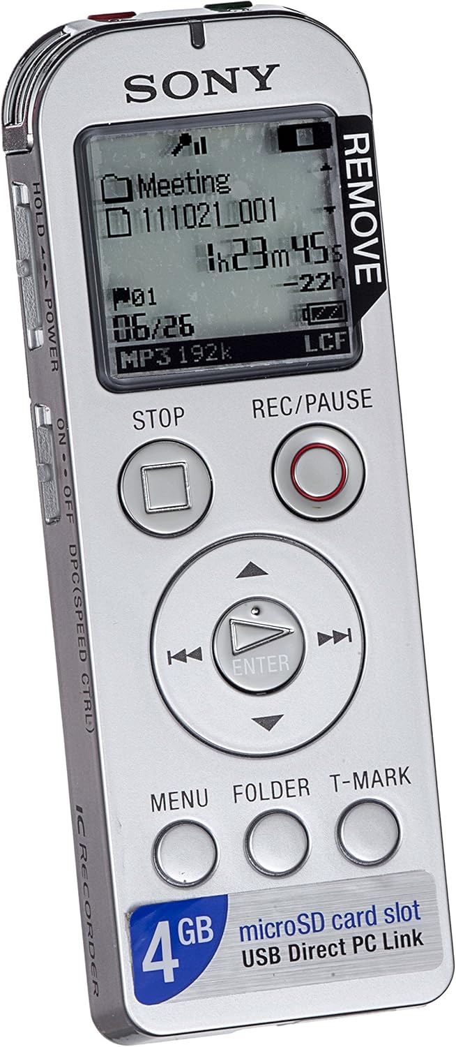 Sony ICDUX523 Digital Flash Voice Recorder : Amazon.ca: Office Products