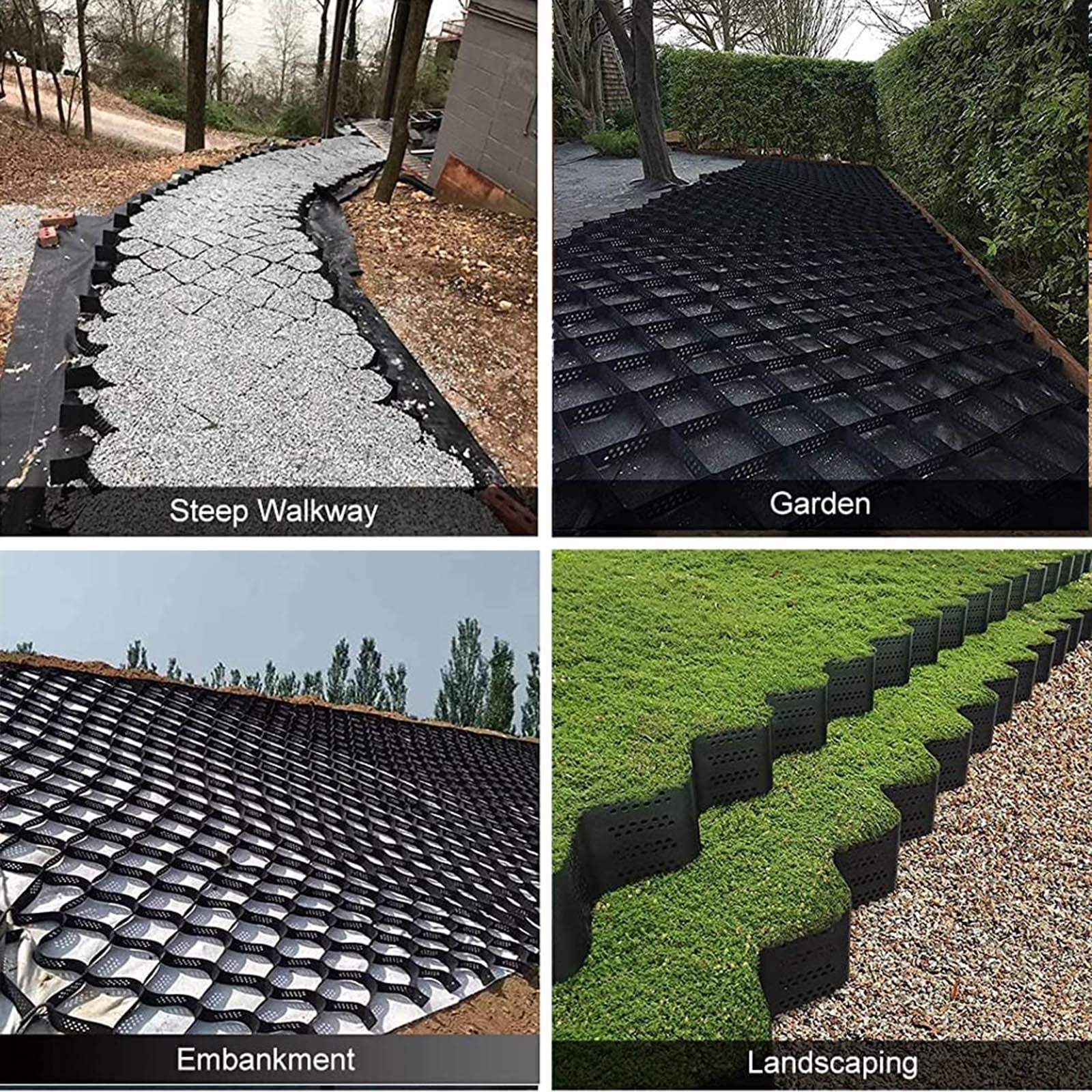 A Slope On Outdoor Walkways Terraced Garden Beds After One Year