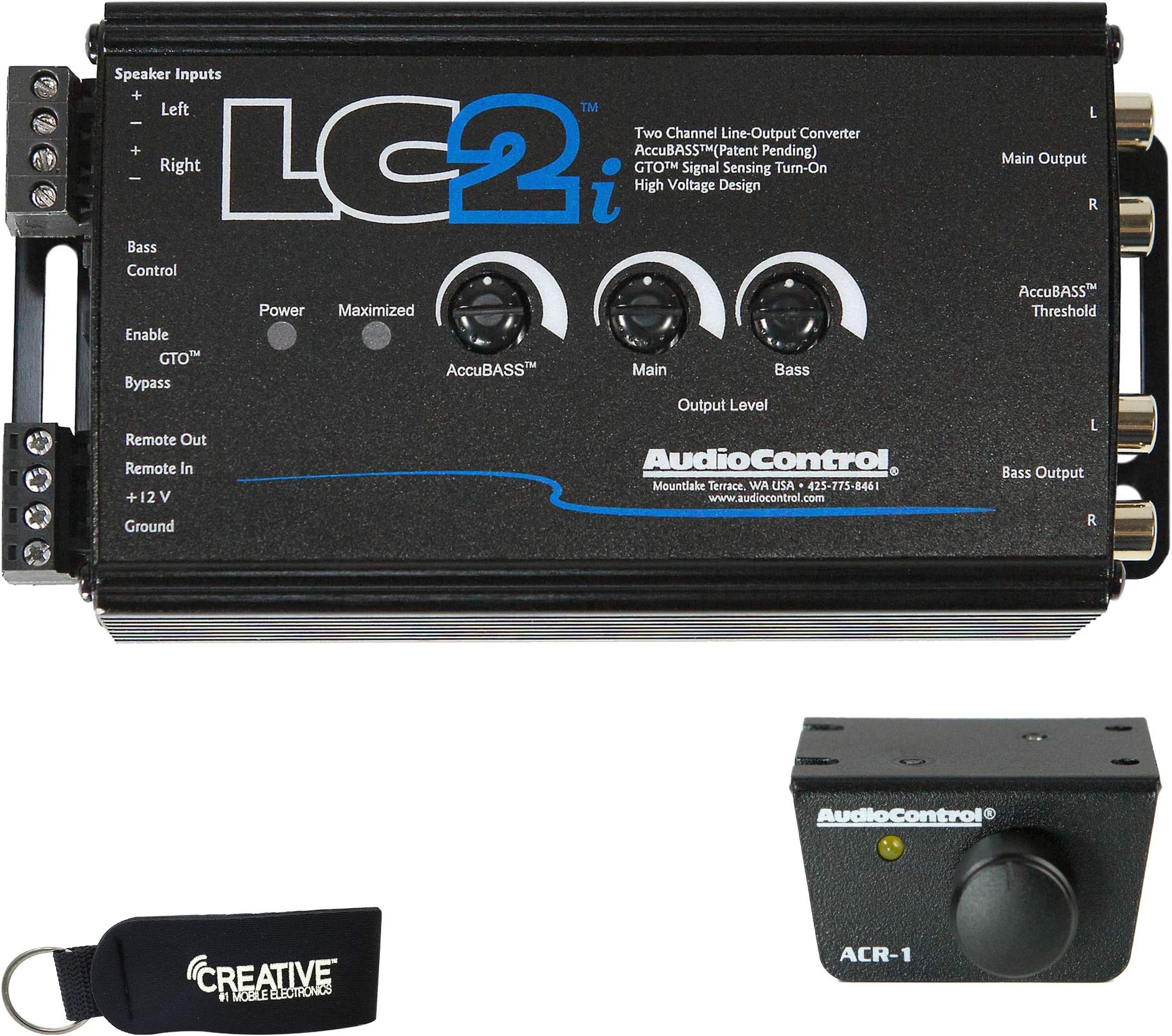 Amazon.com: AudioControl LC2i 2 Channel Line Out Converter with ...