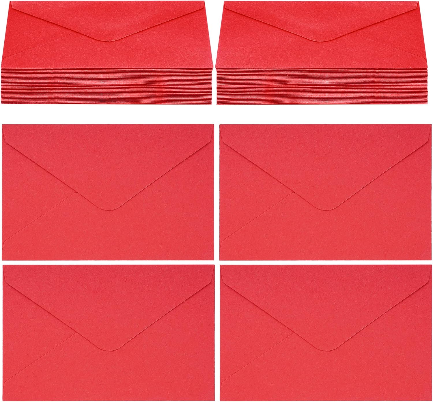 Amazon.com : jiebor 60pcs 4 x 6 Envelopes A6 Gift Business Card ...