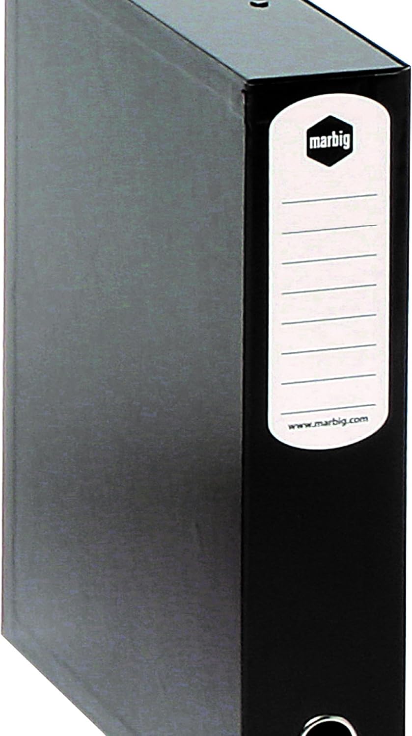 Marbig 80099A Heavy Duty Box File Foolscap 75mm Black : Amazon.com.au ...