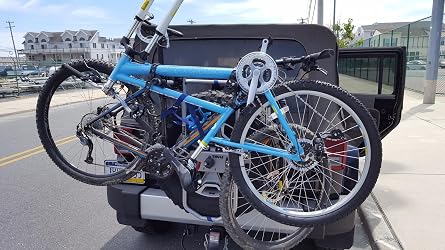 Amazon.com : Thule 963PRO Spare Me 2 Bike Spare Tire Bike Carrier, One ...