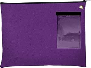 BankSupplies Canvas Interoffice Mailer, 14 oz. - 14W x 11H - Purple ...