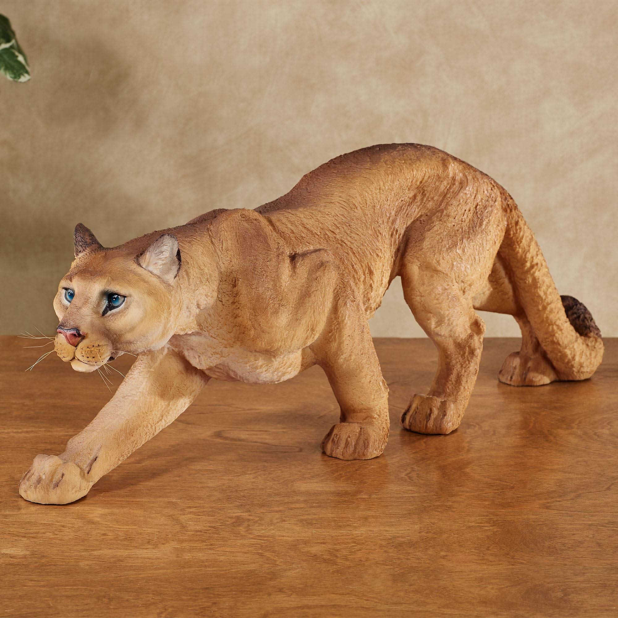 Amazon.com: Touch of Class Mountain Lion Table Sculpture Autumn Gold ...