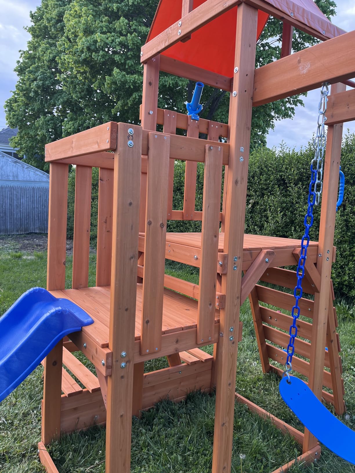 $21/mo - Finance Dolphin Playground Cedar Wooden Swing Sets for ...