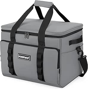 Hulongo Glaciere Grand Pliable Glacière Souple Isotherme Etanche Sac ...