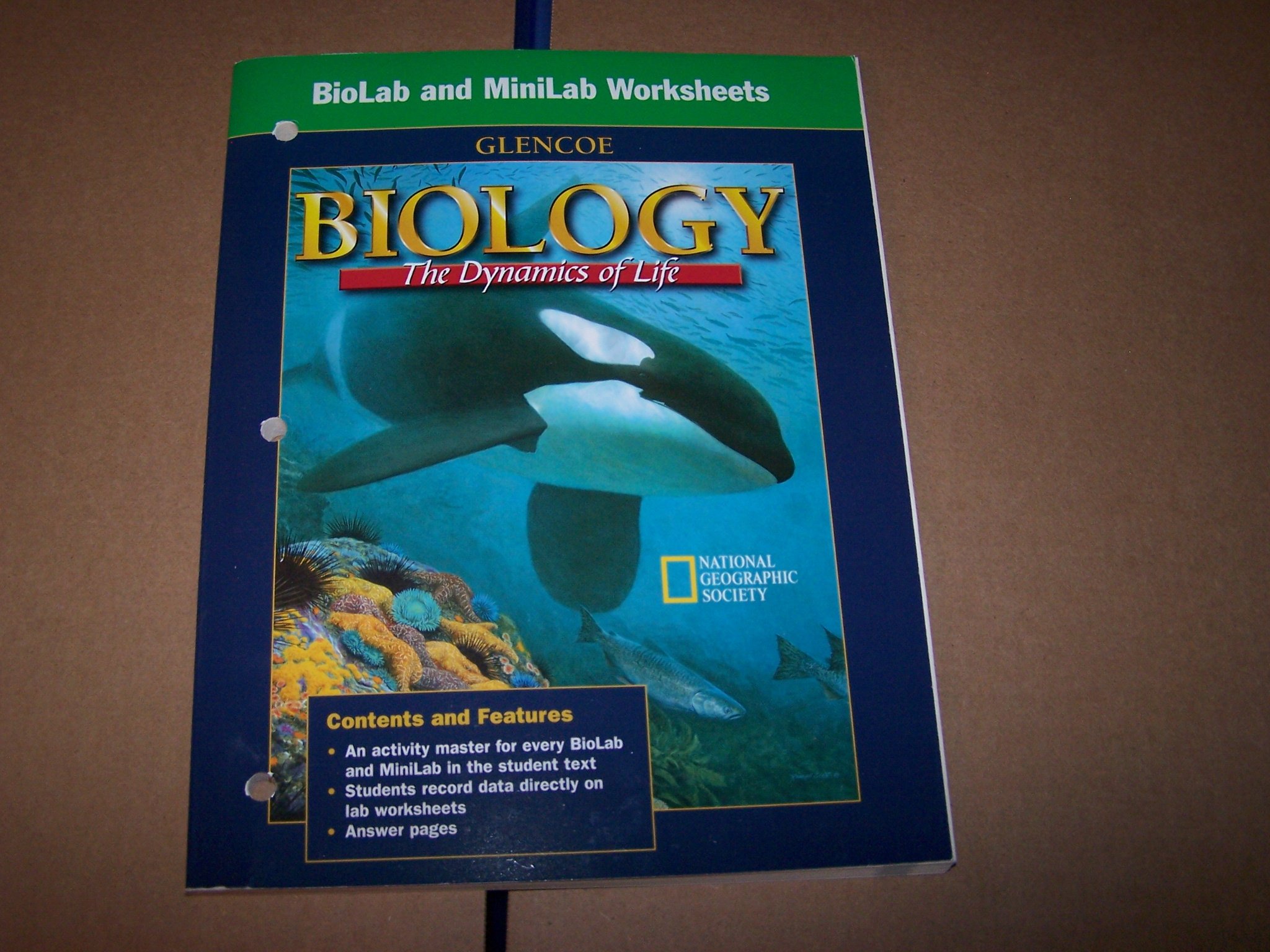 BioLab and MiniLab Worksheets for Biology: The Dynamics of Life ...