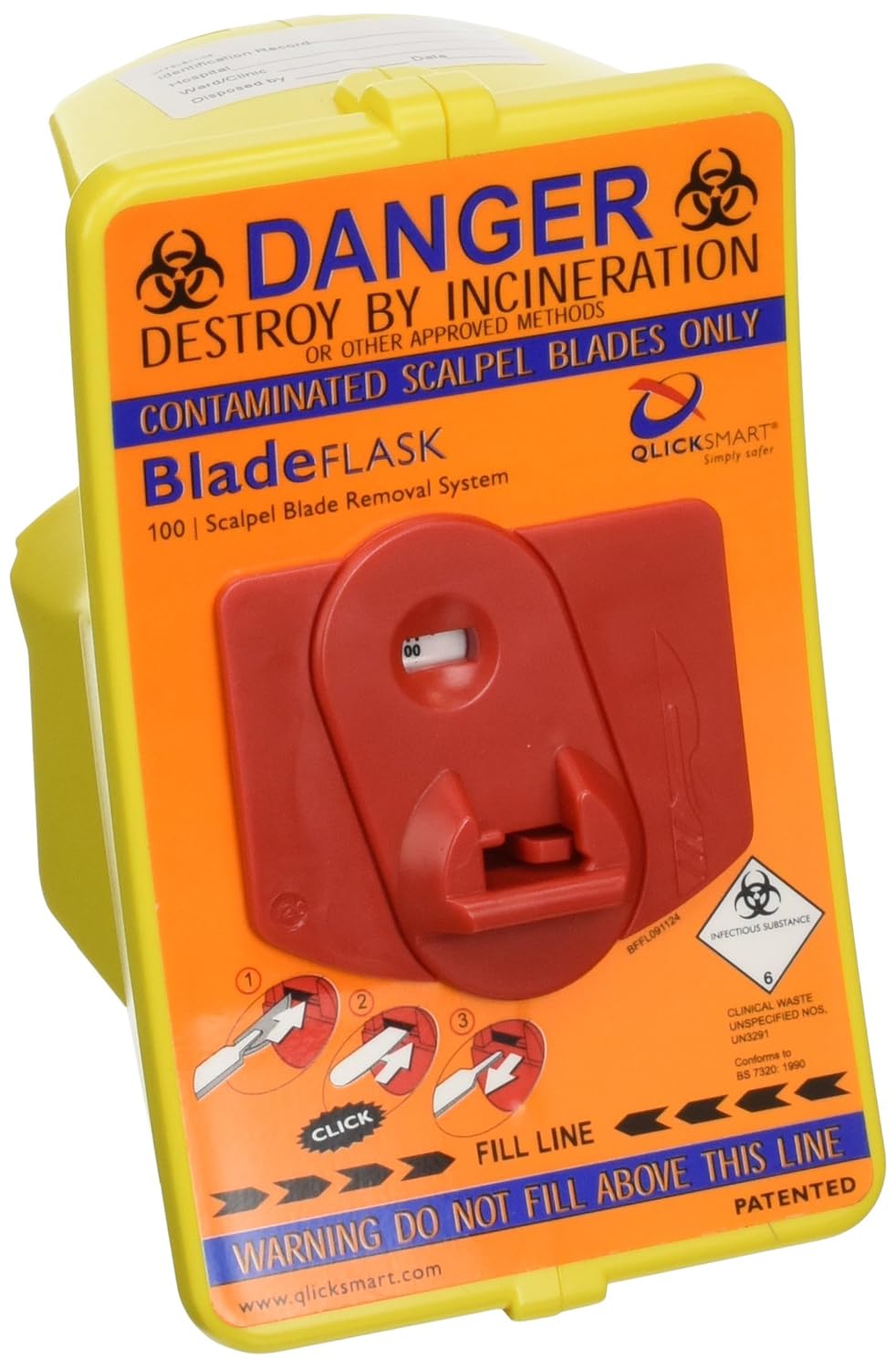 Qlicksmart QFYGEN Single Handed Scalpel Blade Remover : Amazon.co.uk ...