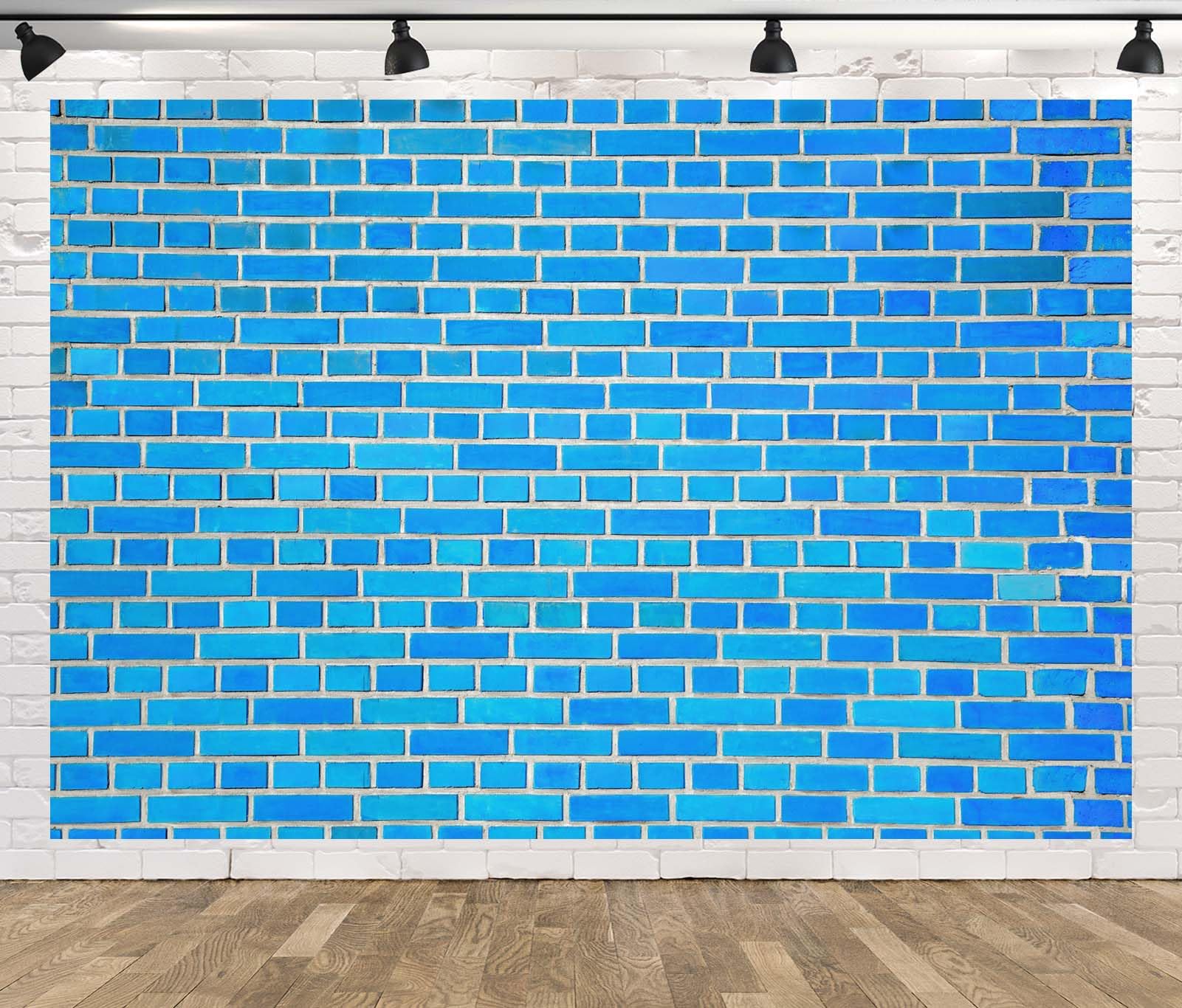 Blue Rustic Brick